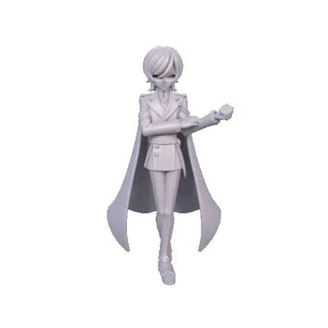 🧑‍💻 Stylized Lelouch Lamperouge Code Geass 3d Fan Model・free Stl File