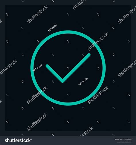 Hover Confirmation Button Ui Element Template Stock Vector Royalty