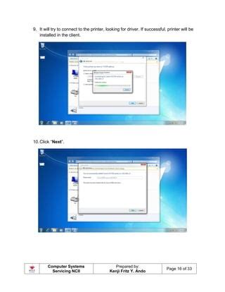 CSS Module 9 Network Printer PDF