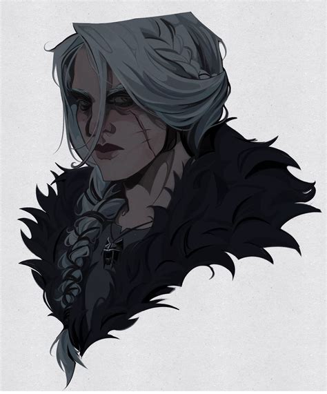 Ciri The Witcher And More Drawn By Szczurherbacany Danbooru