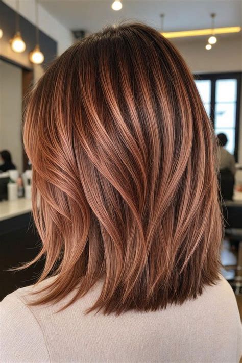 25 Fab Chestnut Hair Colours Chestnut With Rose Gold Highlights