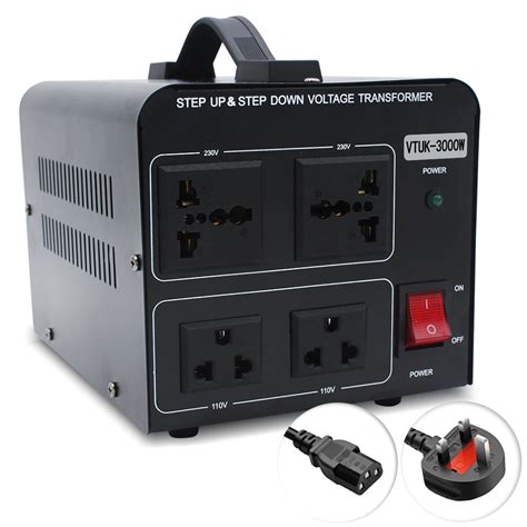 Single Phase Step Up Down 3000w 240v To 120v Output Auto Power