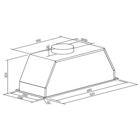 Graude LB 52.0 W встраиваемая вытяжка купить для кухни недорого в Москве