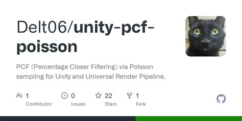 github delt06 unity pcf poisson pcf percentage closer filtering