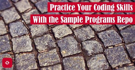 Practice Your Coding Skills With The Sample Programs Template The