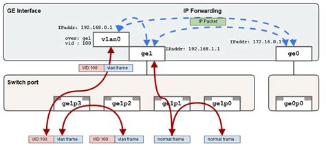 タグvlan（vlanインタフェース）