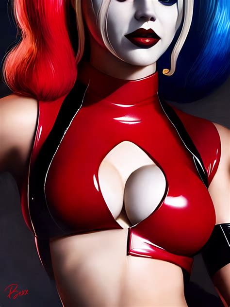 Harley Quinn Sporting A Crop Top By Bexxperience On Deviantart