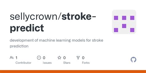 Github Sellycrownstroke Predict Development Of Machine Learning