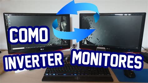 Como Inverter Os Monitores Youtube