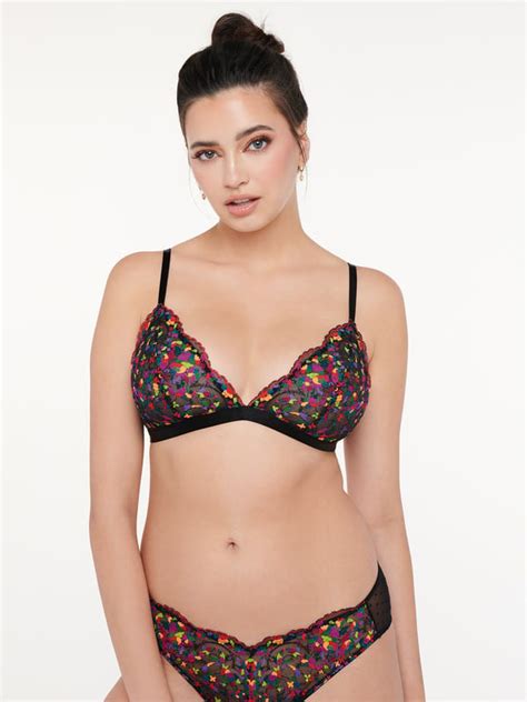 Steamy Floral Lace Bralette Savage