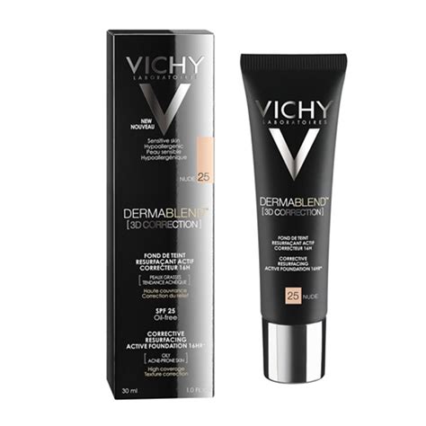 Виши Дермабленд фон дьо тен 3Д корекция за мазна кожа 30ml - otc.bg
