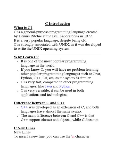 c language pdf integer computer science data type