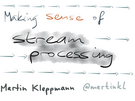 stream processing event sourcing reactive cep… and making sense of