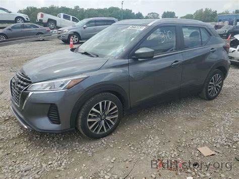 Report 3n1cp5cv2ml501304 Nissan Kicks 2021 Gray Gas Price And Damage