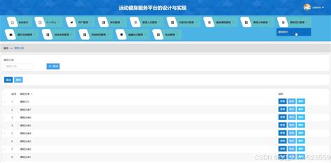 基于springboot的运动健身服务平台小程序（毕业设计源码lw文档） Csdn博客