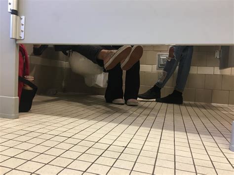 School Bathroom Stalls