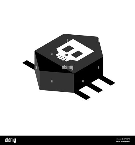 Computer Virus Bug Isolated Spyware For Your Pc Stock Vector Image And Art Alamy