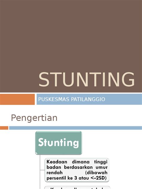 Powerpoint Stunting Id