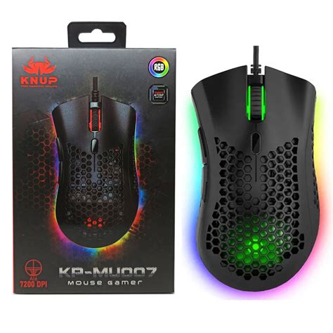 Mouse Gamer Led Knup Kp Mu007 Atacadão Eletrônicos