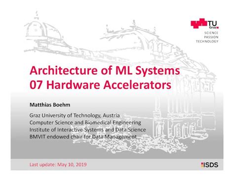 Pdf Architecture Of Ml Systems 07 Hardware Accelerators€¦ · 4 706 550
