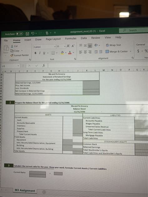 solved autosave or 12 assignment mod 03 1 excel file
