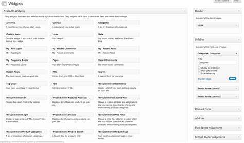 sidebar appearing under content of wordpress stack overflow