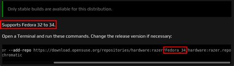 Polychromatic Website Not Up To Date With Fedora Release · Issue 393