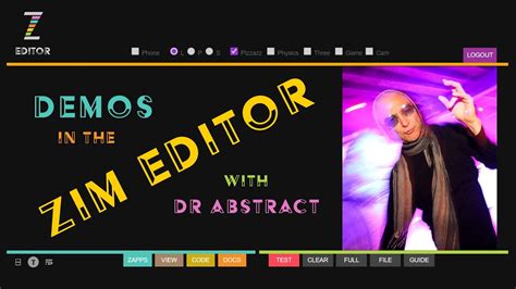 Zim Editor Start Here Javascript Canvas Framework Youtube