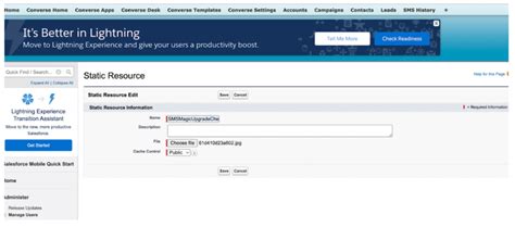 Sms Magic Converse Package Upgrade Guide Sms Magic Salesforce