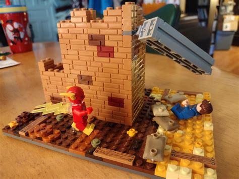 This Is A Custom Lego Build That I Designed And Assembled Over The