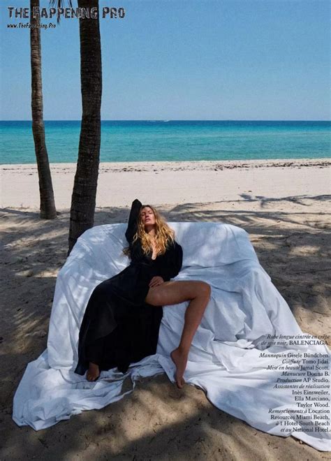 Gisele Bundchen Sexy Barefoot For Vogue 9 Photos The Fappening