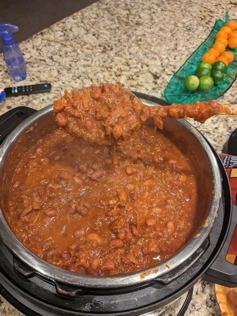 Homemade Chili With Sirloin Pulled Pork Turkey Sausage And Guallio