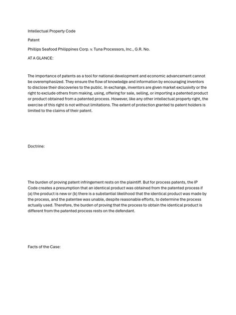 Intellectual Property Code Pdf Trademark Infringement Trademark