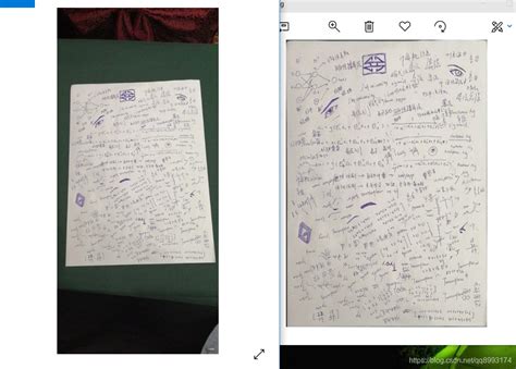 纸张图像边框提取、摆正以及是否填写检测 Python检测白色背景上的a4 纸 Opencv Csdn博客