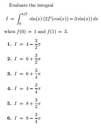 Solved Evaluate The Integral I Integrate Pi Sin X Chegg Com