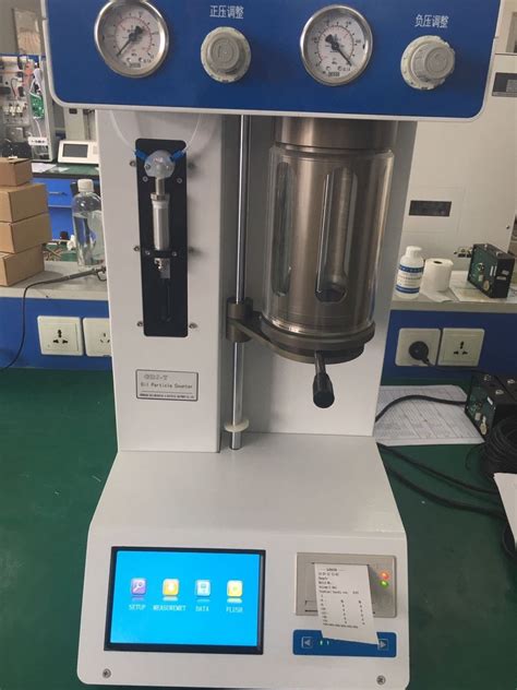 High Precision Laboratory Hydraulic Oil Lube Oil Particle Counter Nas Degree Tester And Oil
