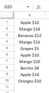 Split In Google Sheets Definition Examples Syntax How To Use