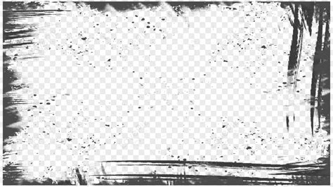 빈티지 테두리 일러스트 그런 지 브러시 블랙초록조직 Png 일러스트 무료 다운로드 Lovepik