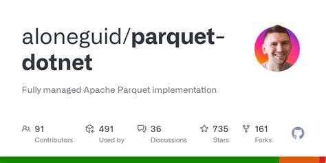 aloneguid parquet dotnet · discussions · github