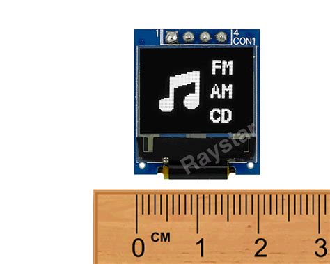 Miniature Oled Display 0 66 Inch 64x48 Module Raystar