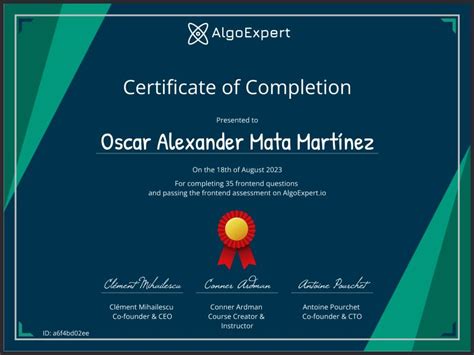 Oscar Alexander Mata On Linkedin Algoexpert Caught My Attention Some