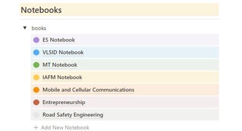 Notion Template For All My Notes Prototion