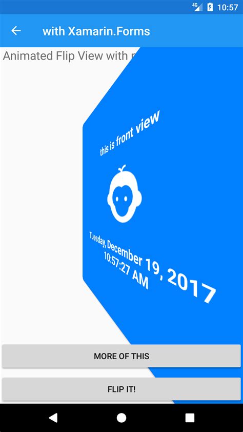 Ze Flippable View In Xamarin Forms With Native Animations… ÇøŋfuzëÐ SøurcëÇødë