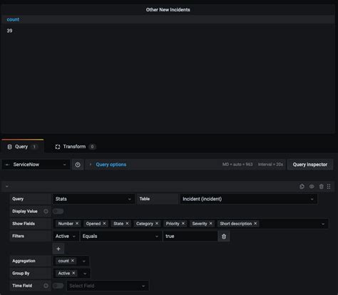 Servicenow Data Source For Grafana Grafana Enterprise Plugins