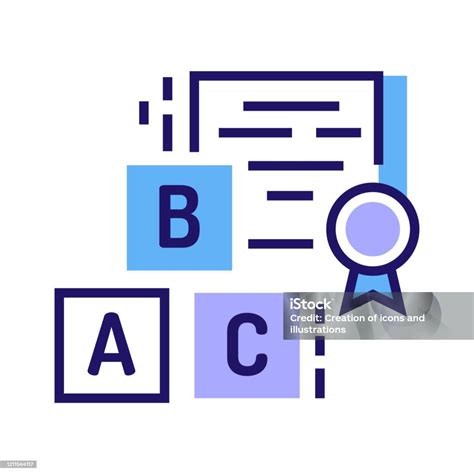 어린이 색상 선 아이콘을 가르친다 학교 또는 유치원 프로그램 어린이 교육 웹 페이지 모바일 앱용 픽토그램 Ui Ux Gui