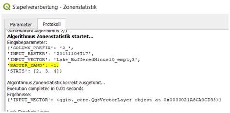 Qgis Zonal Statistics Batch Empty Geographic Information Systems