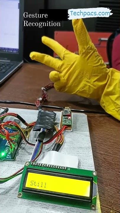 gesture recognition using flex sensors arduino python youtube