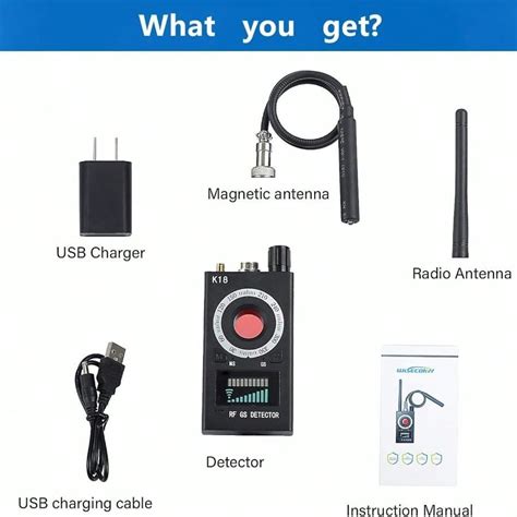 Insect Detector Hidden Camera Detector Used For Espionage Gps Trackers Rf Signal Wireless