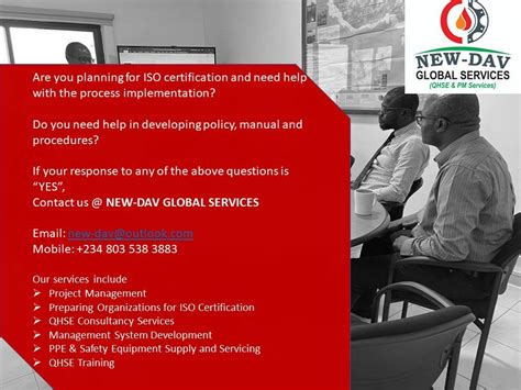 New Dav Global Services On Linkedin Management Development Iso Iso9001 Director