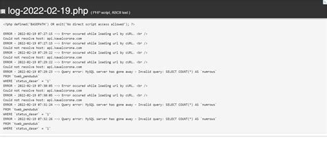 Bug Error Terjadi Loading Lama Issue OpenSID OpenSID GitHub